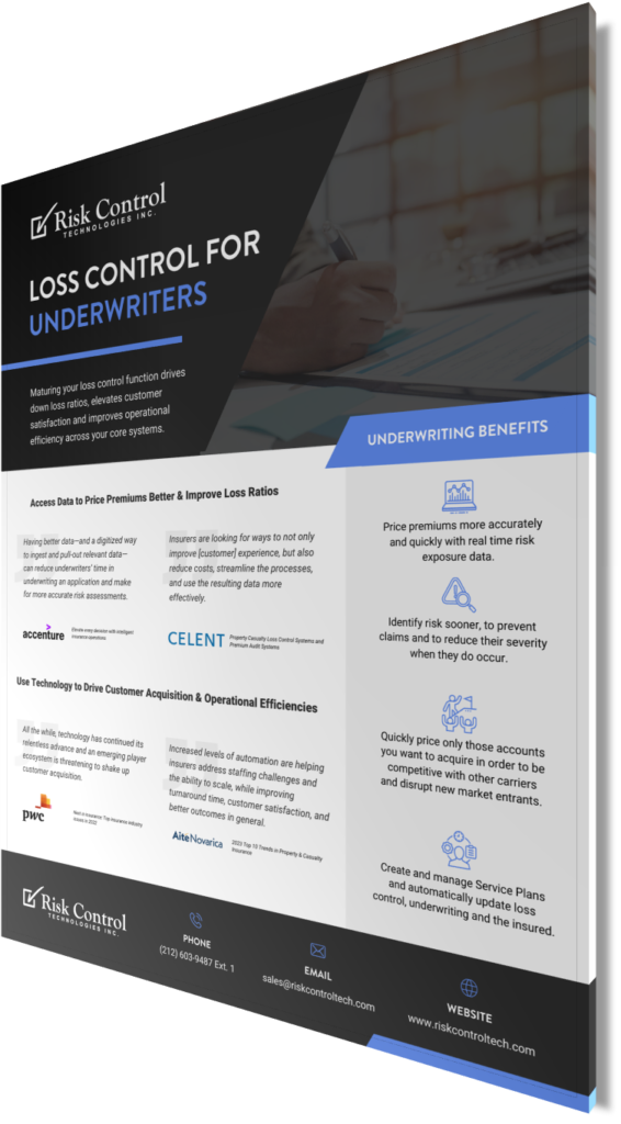 Loss Control for Underwriters - Risk Control Technologies